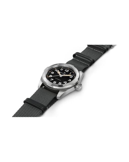 Hamilton Khaki Field Expedition Automatic Nato Strap Watch, 37Mm in ...