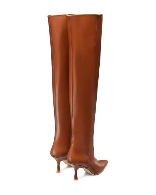 Stuart Weitzman Naomi Over The Knee Boot in Brown | Lyst