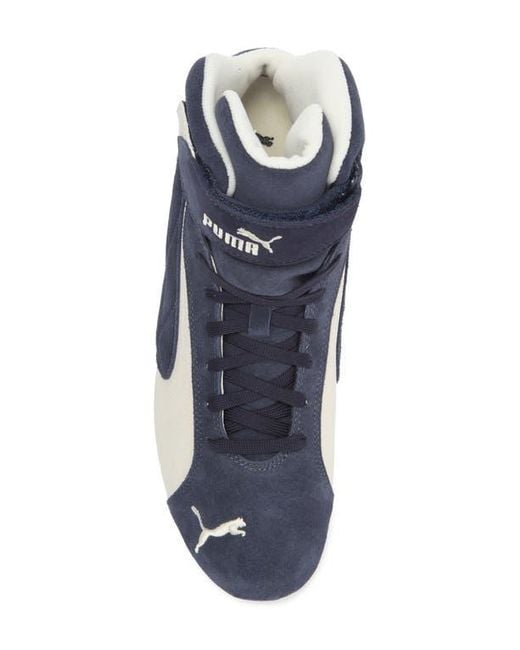 PUMA Speedcat Mid Sneaker in Blue | Lyst