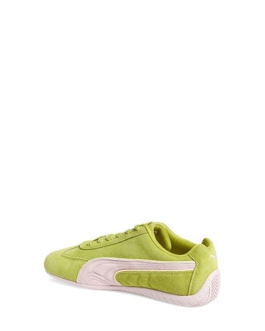 PUMA Speedcat Piping Sneaker in Yellow | Lyst