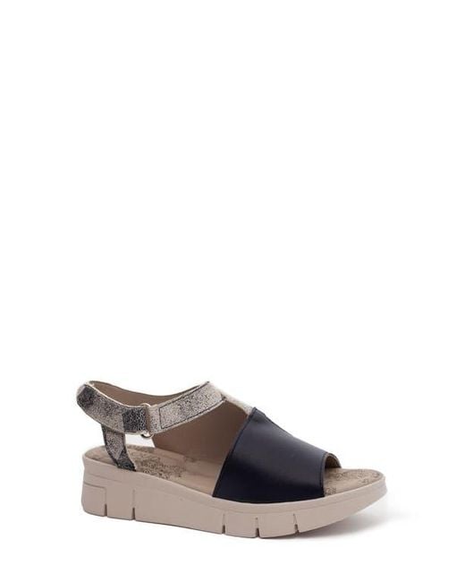 Cloud Isla Peep Toe Sandal in Blue | Lyst