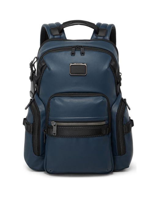 Tumi Alpha Bravo Navigation Backpack in Blue | Lyst