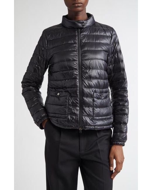 Herno Shiny Down Puffer Jacket in Black | Lyst
