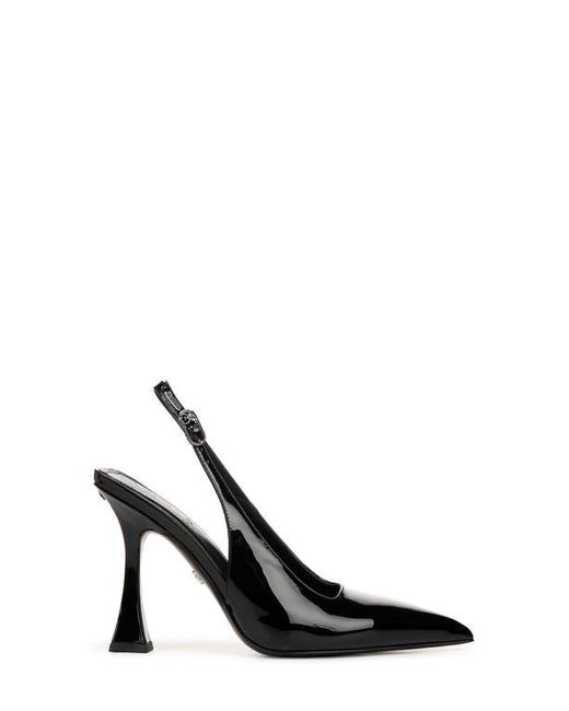 Sam Edelman Odette Slingback Pointed Toe Pump in Black | Lyst