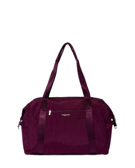 Baggallini All Day Large Duffel Weekender Bag in Purple | Lyst