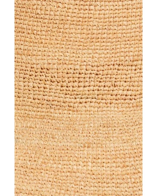 Lack of Color The Inca Wide Brim Straw Bucket Hat in Natural | Lyst