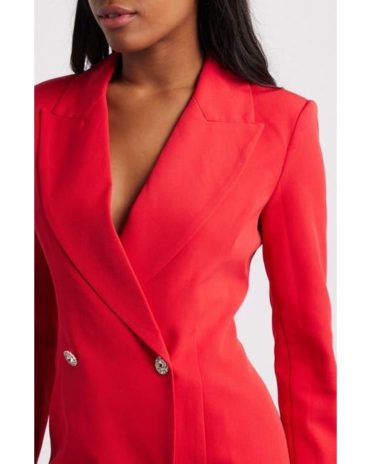 bebe X Ciara X Ciara Bold Blazer Dress in Red | Lyst