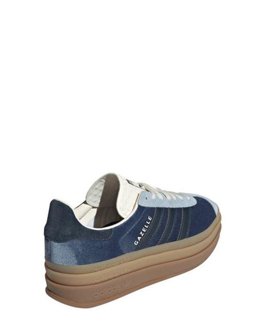 adidas Gazelle Bold Platform Sneaker in Blue | Lyst