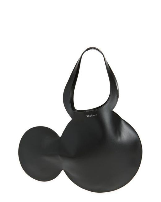 Coperni X Disney Mickey Leather Tote in Black | Lyst