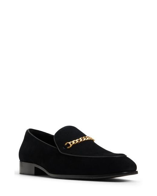 ALDO Umo Chain Loafer in Black for Men | Lyst