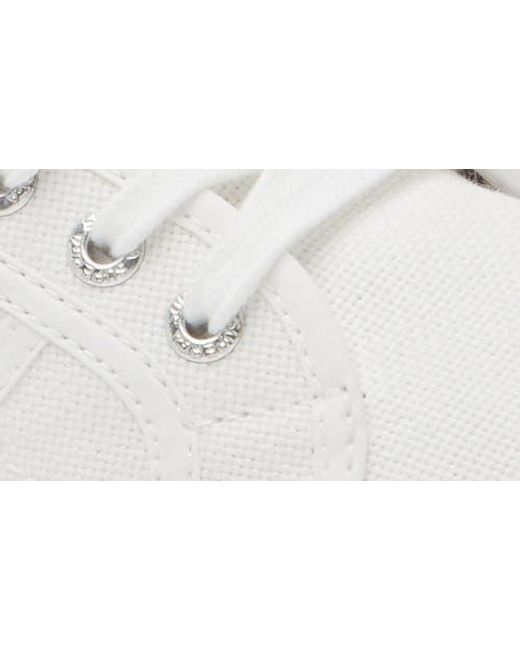 Superga 2287 Bubble Line Platform Wedge Sneaker in White | Lyst