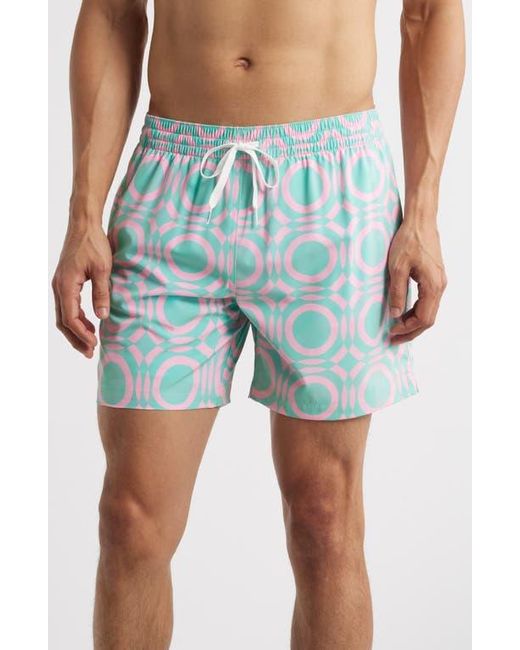 Chubbies Mosaics 5.5-Inch Swim Trunks in Blue for Men | Lyst