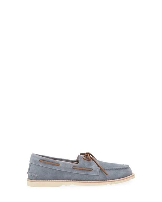 Sperry Top-Sider Authentic Original 2-Eye Lugged Boat Shoe in Gray for ...