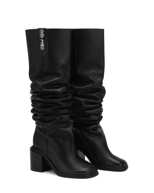 Naked Wolfe Nature Block Heel Tall Boot in Black | Lyst