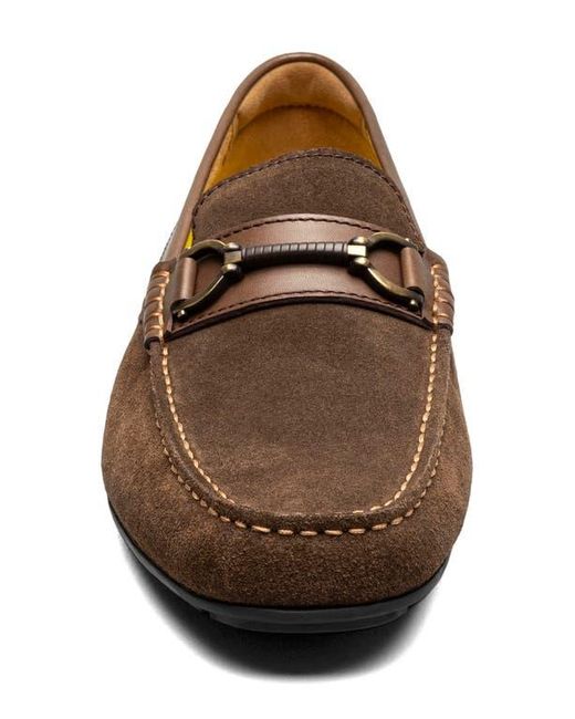 Florsheim Motor Moc Toe Bit Driving Loafer in Brown for Men | Lyst