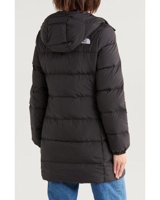 The North Face Gotham 600 Fill Power Down Puffer Coat in Black | Lyst