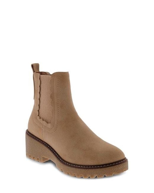 MIA Kellen Chelsea Boot in Brown | Lyst