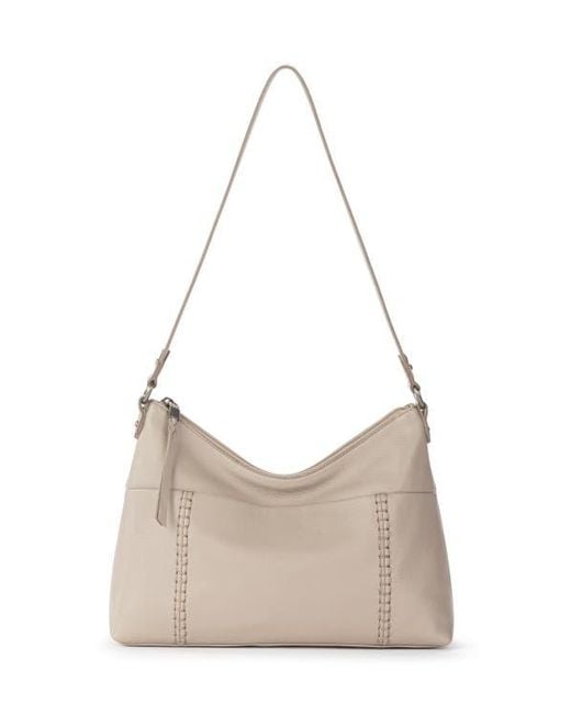 The Sak Melrose Leather Shoulder Bag in Natural | Lyst