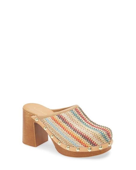 Chocolat Blu Melody Block Heel Clog | Lyst