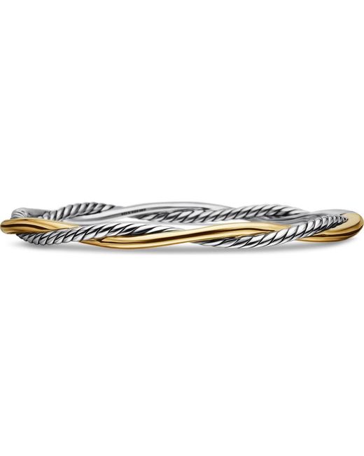 David Yurman Petite Infinity Bracelet in White | Lyst