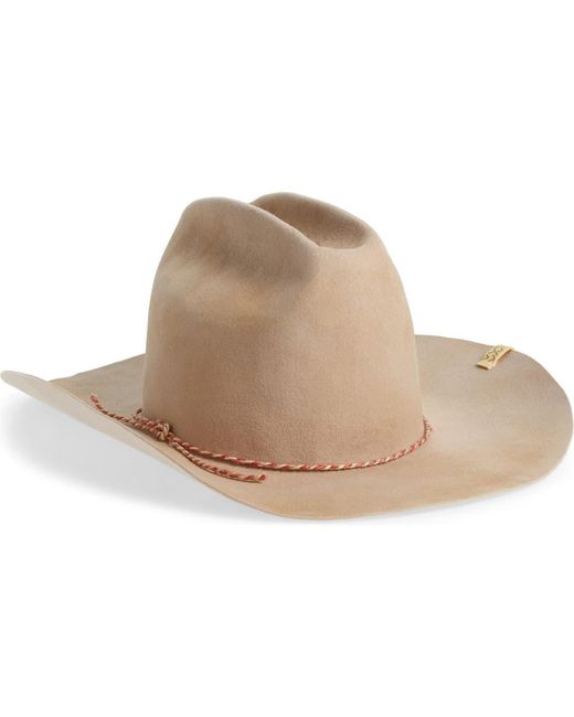Visvim Vin Felted Rabbit Hair Cowboy Hat in Natural for Men | Lyst