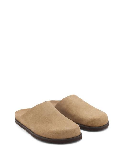 Mango Suede Clog in Natural for Men | Lyst