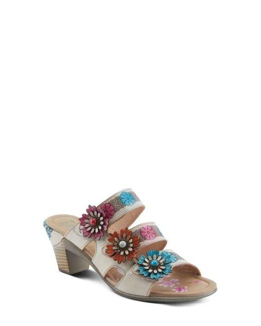 Spring Step Alexi Slide Sandal in Blue | Lyst