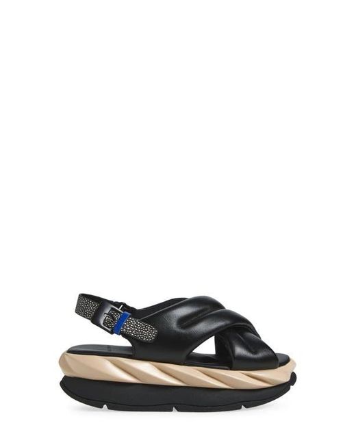 4Ccccees Mellow Moa Platform Slingback Sandal in Black | Lyst