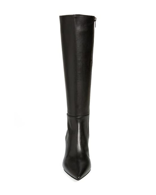 Agl Attilio Giusti Leombruni Ide Pointed Toe Knee High Boot in Black | Lyst