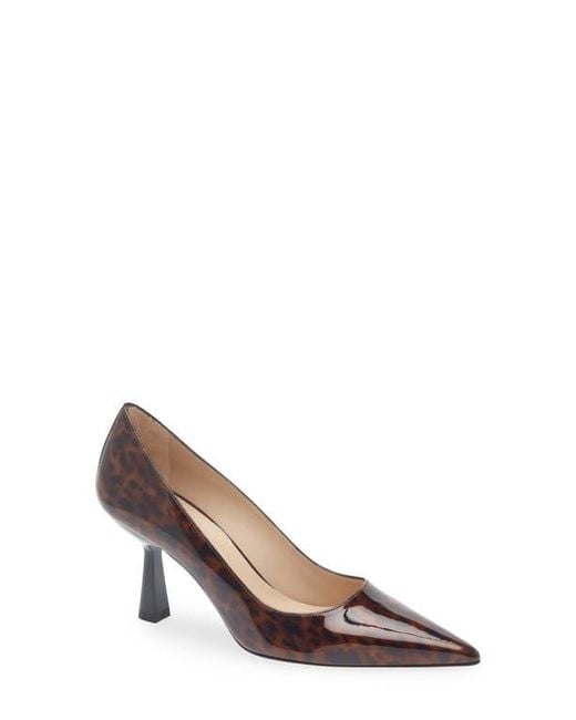 Stuart Weitzman Stuart Supersculpt 75 Pump in Brown | Lyst