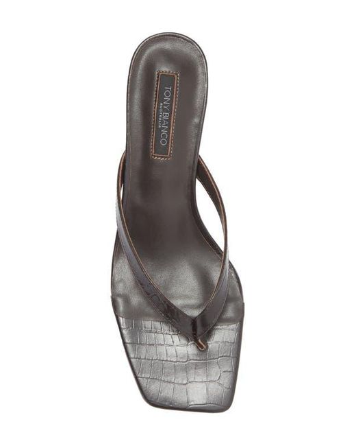 Tony Bianco Topaz Flip Flop in White | Lyst