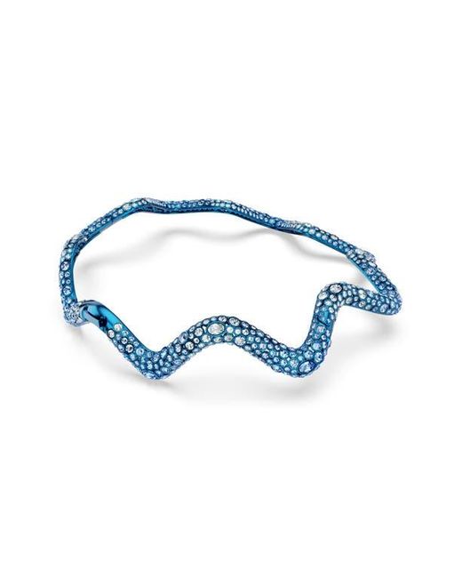 Swarovski Sublima Choker Necklace in Blue | Lyst
