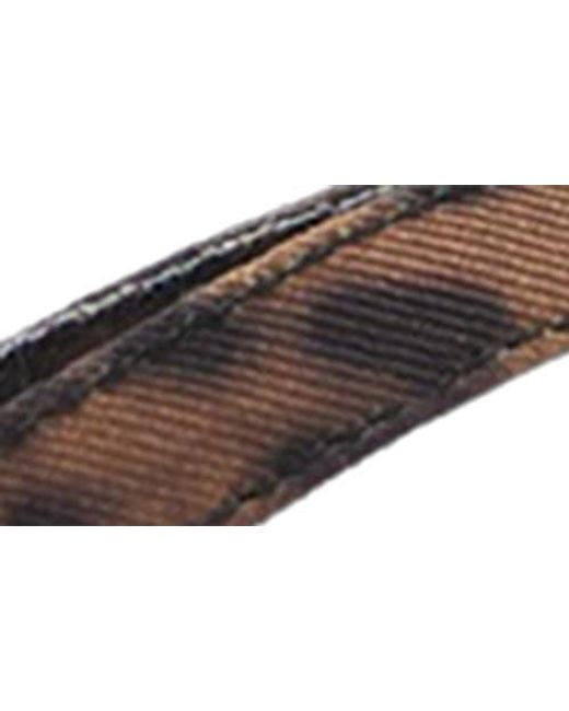 Mango Leopard Print Flip Flop in Brown | Lyst