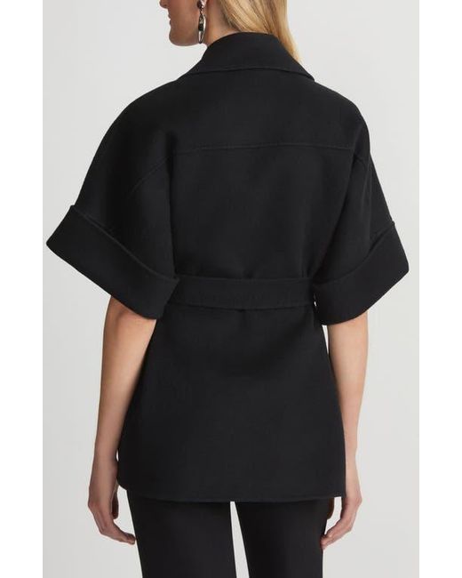 Lafayette 148 New York Double Face Wool & Cashmere Belted Jacket in ...