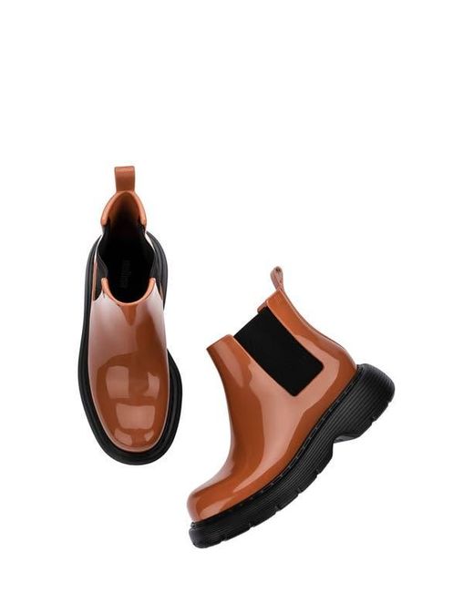 Melissa Step Chelsea Boot in Brown | Lyst