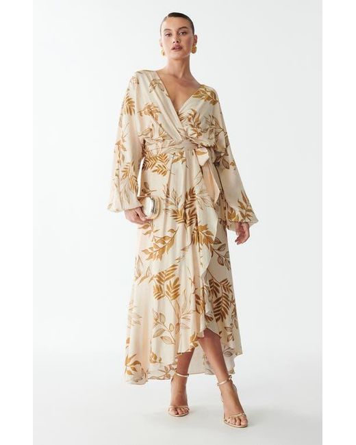 Savel Julia Midi Dress in Natural | Lyst