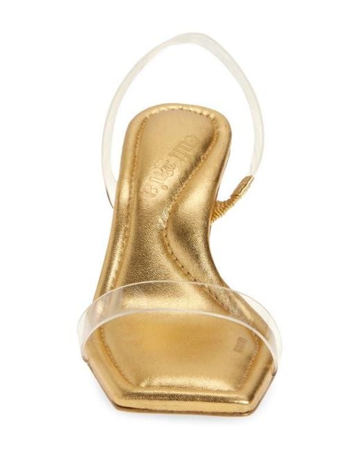 Cult Gaia Gracie Sandal in Metallic | Lyst