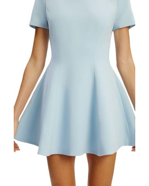 Bardot Zephyra Short Sleeve Minidress in Blue | Lyst