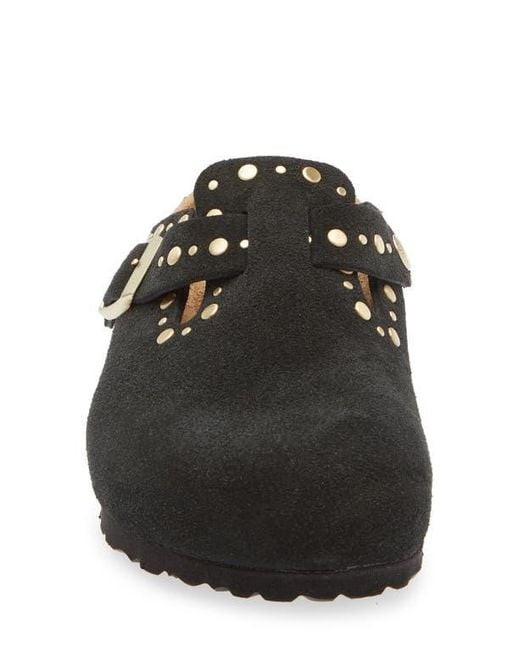 Birkenstock Boston Rivets Clog in Black | Lyst