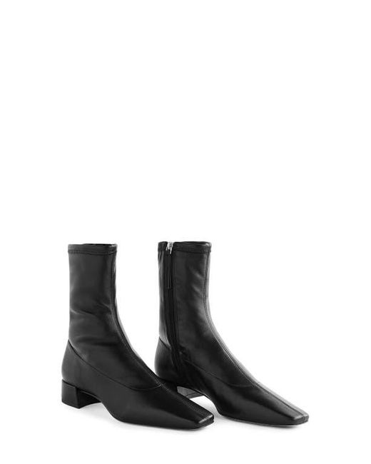 Reformation Rosina Bootie in Black | Lyst