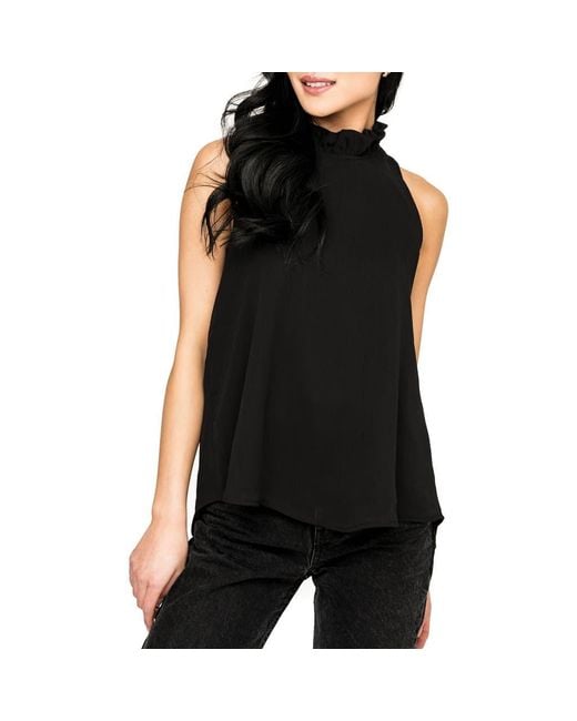 Gibsonlook Cavallo Halter Top in Black | Lyst