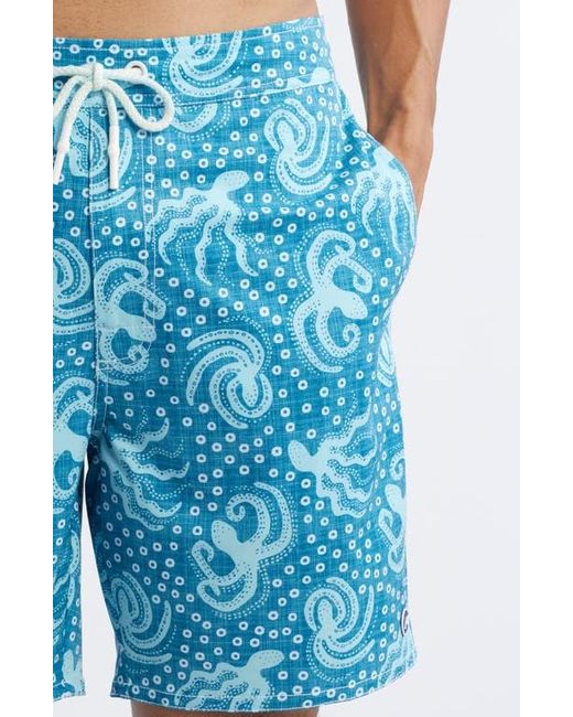 Johnnie-o Big Swim Trunks in Blue for Men | Lyst