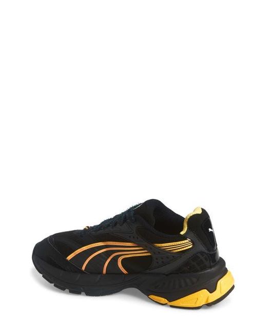 PUMA Scuderia Ferrari Velophasis Neon Sneaker in Black for Men | Lyst