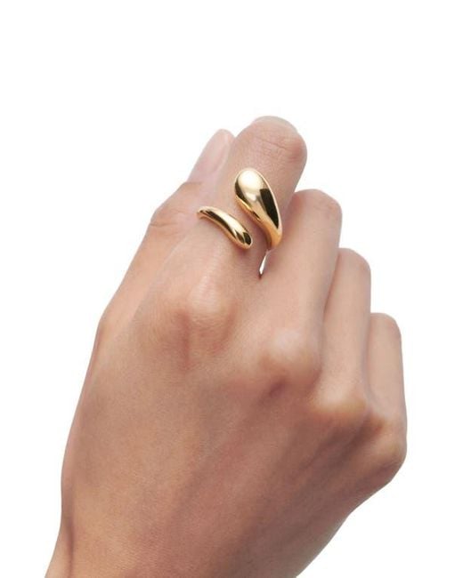 Pdpaola Orbit Ring in Metallic | Lyst