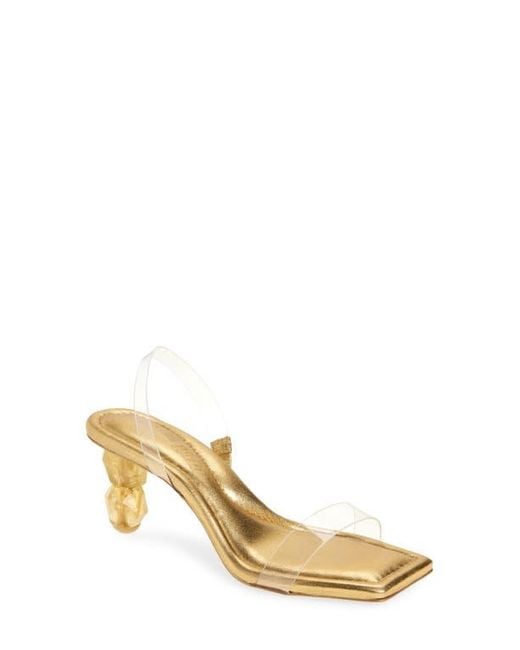 Cult Gaia Gracie Sandal in Metallic | Lyst