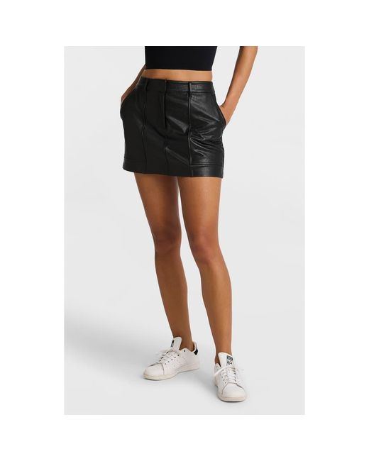 Commando Faux Leather Skirt in Black | Lyst