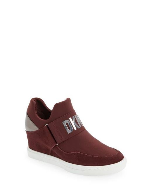 DKNY Cosmos Wedge Sneaker in Purple | Lyst