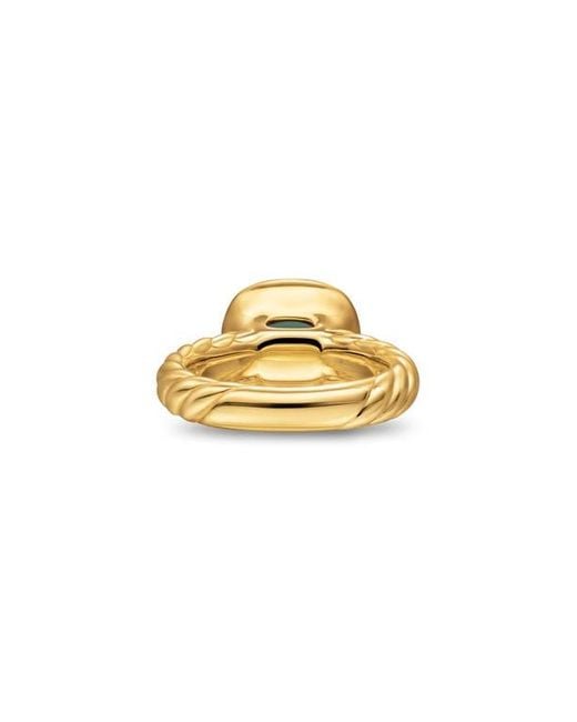 David Yurman Dy Mercer Stone Ring in Metallic | Lyst