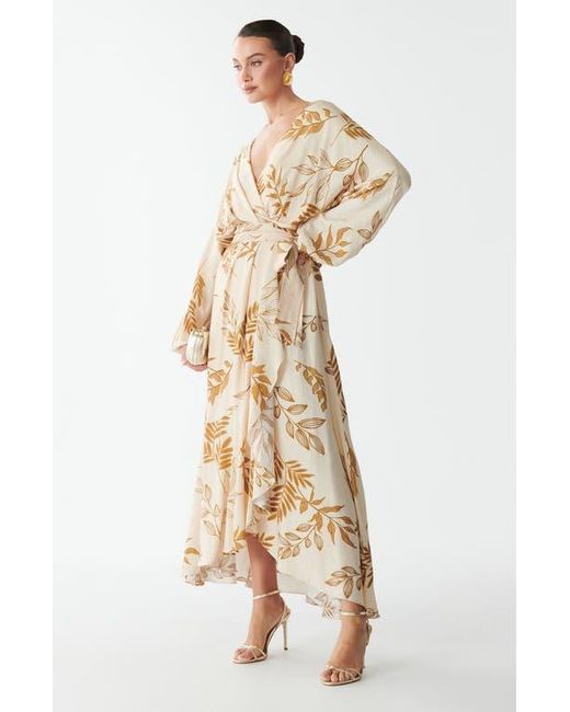 Savel Julia Midi Dress in Natural | Lyst