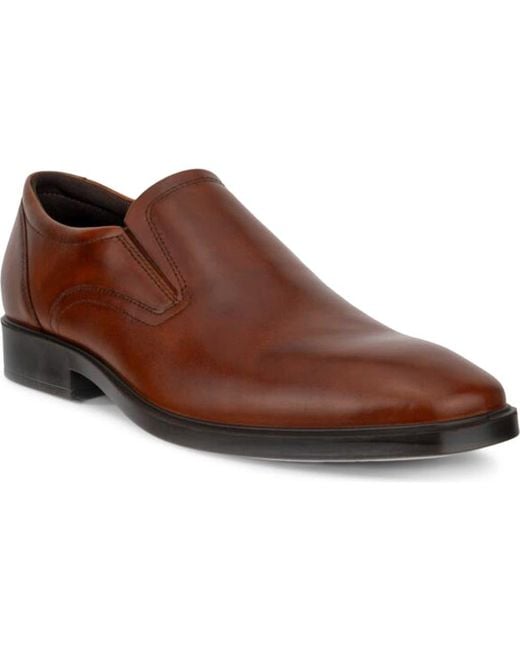 Ecco Metropole Milan Shoe in Brown for Men | Lyst